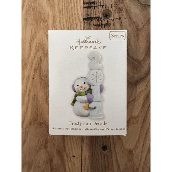 Hallmark | Holiday | Hallmark Keepsake Ornament Frosty Fun Decade ...